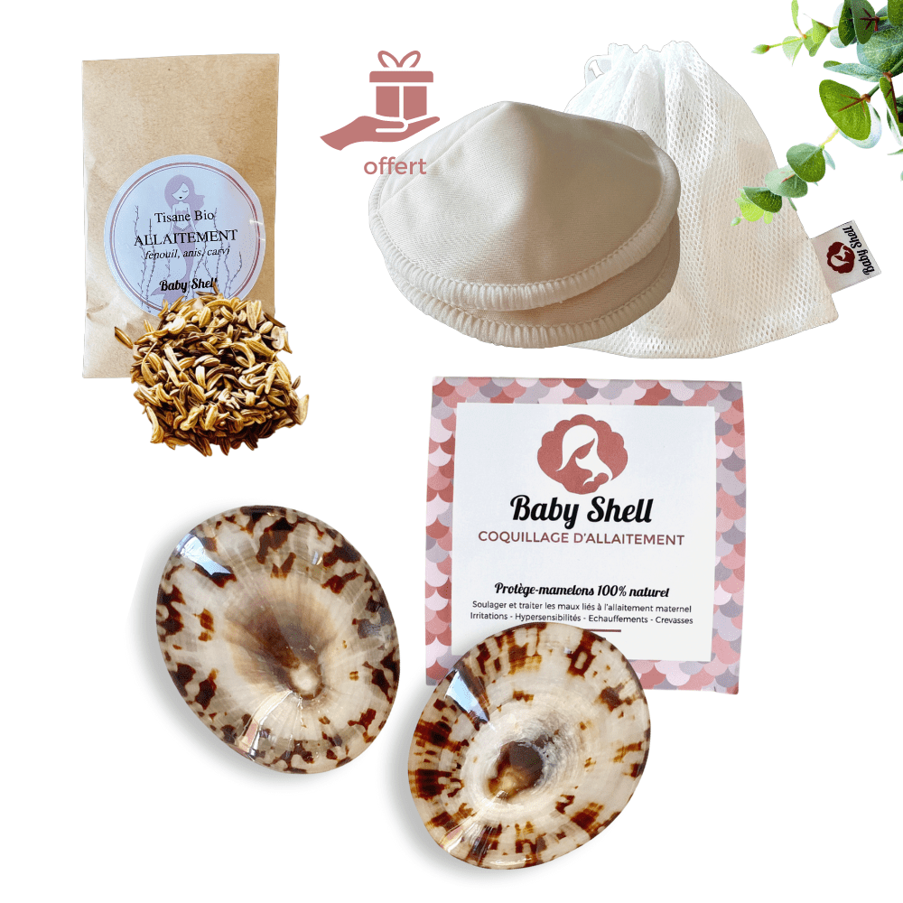 BREASTFEEDING SHELLS - The BABY SHELL take care of your nipples